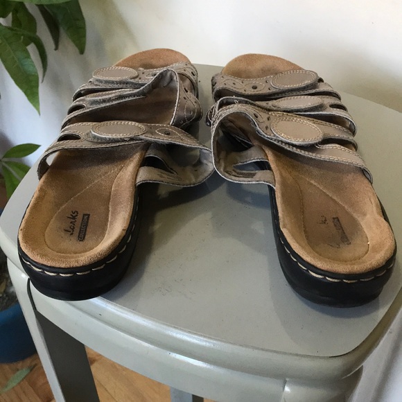 Clarks | Shoes | Clarks Velcro Sandal Shoe | Poshmark